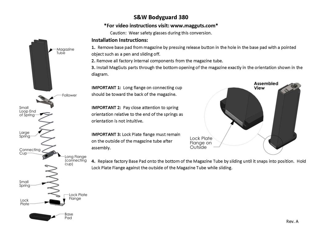 Smith & Wesson Support - MagGuts